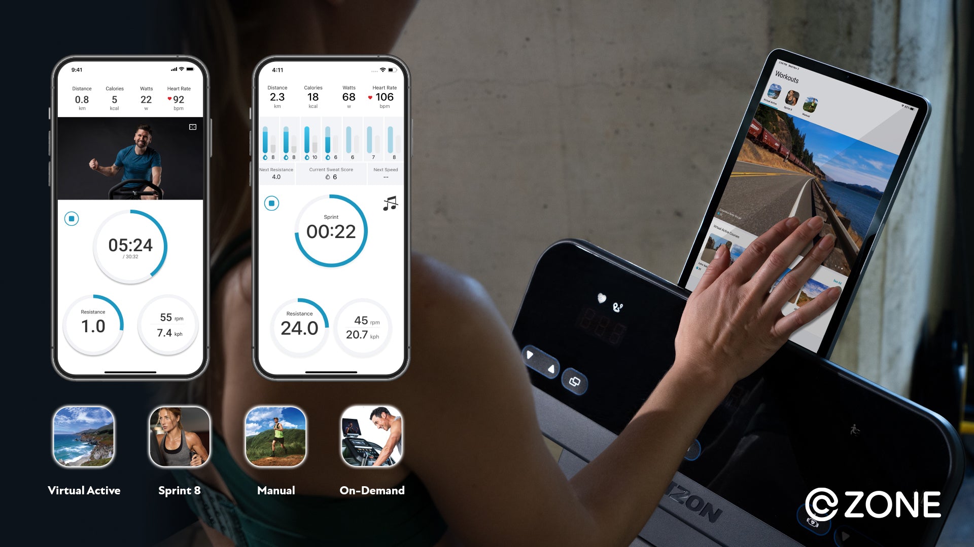 Horizon EX59-24 Elliptical – Johnson Fitness Australia