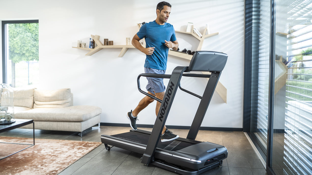 Horizon Omega Z Treadmill (White) – Johnson Fitness Australia