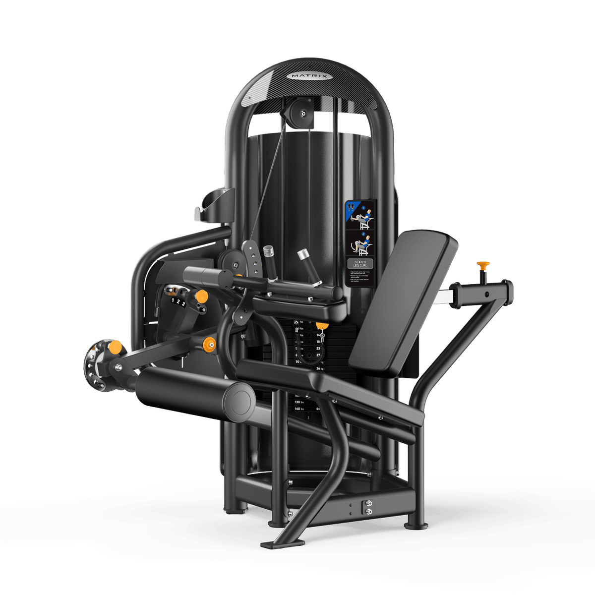 Matrix Aura Seated Leg Curl – Johnson Fitness Australia