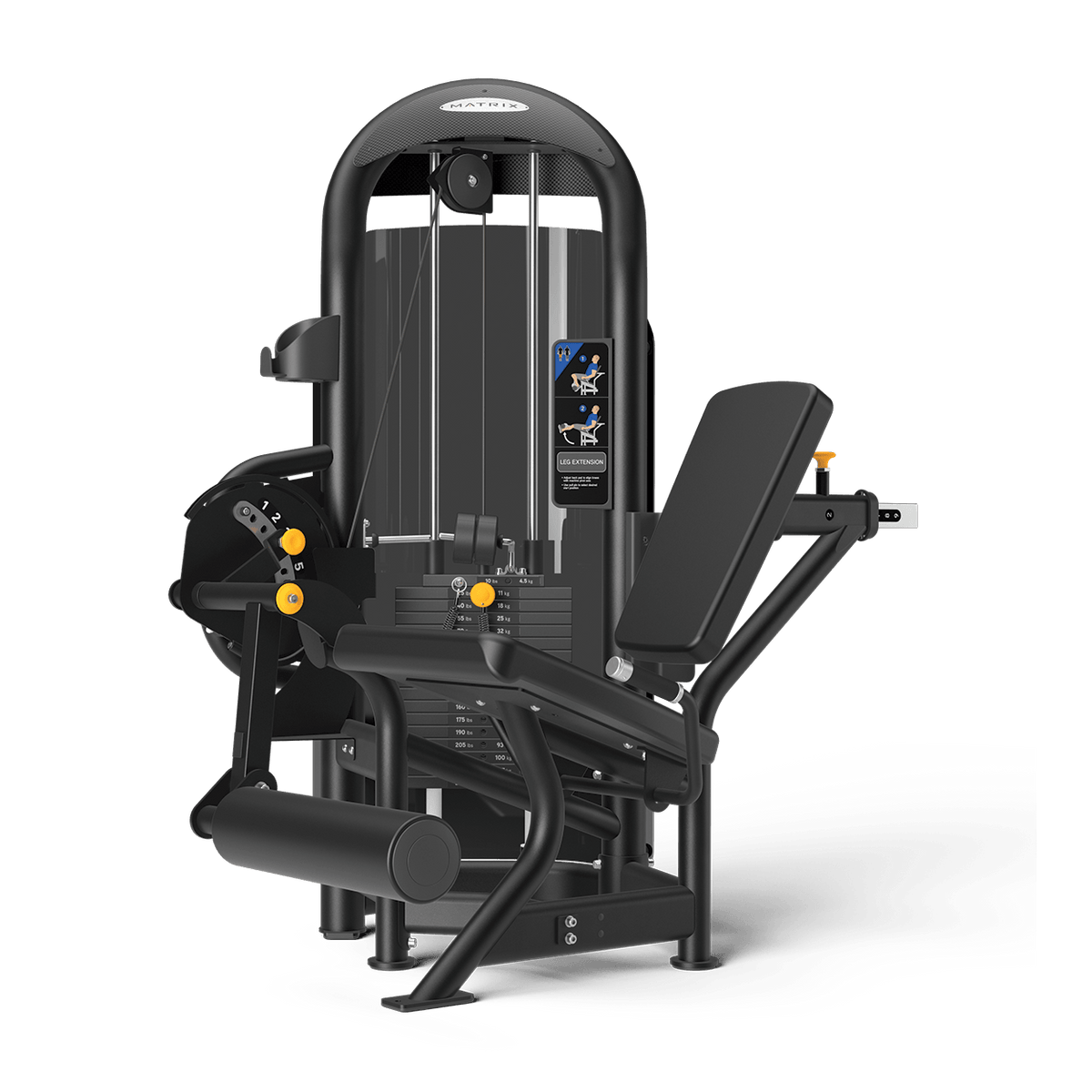 Matrix Aura Leg Extension – Johnson Fitness Australia