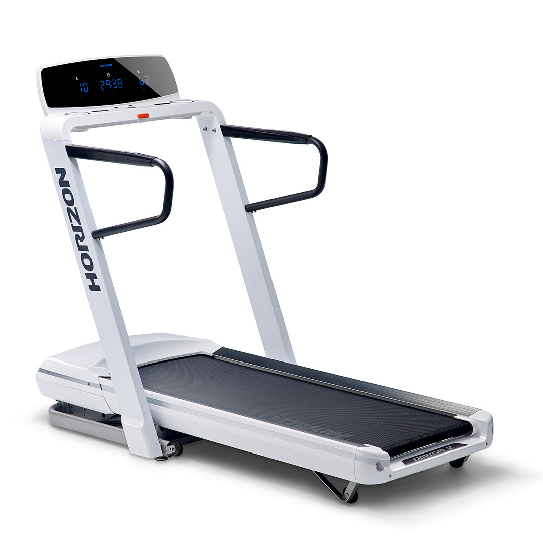 Horizon Omega Z Treadmill (White) – Johnson Fitness Australia