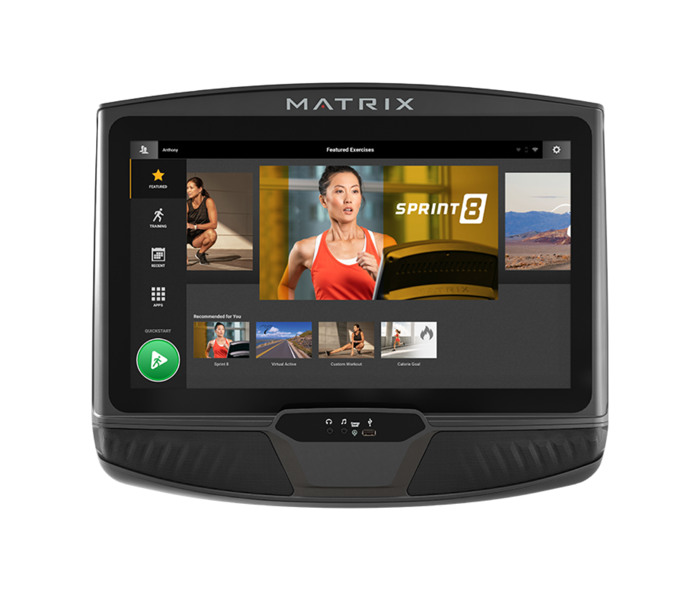 Matrix TF50 Treadmill With XUR Console (2021 Model) | Johnson Fitness ...