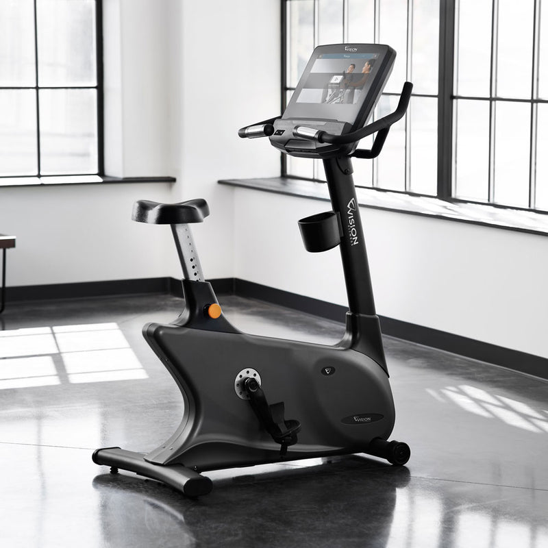 Vision U600E Upright Bike – Johnson Fitness Australia